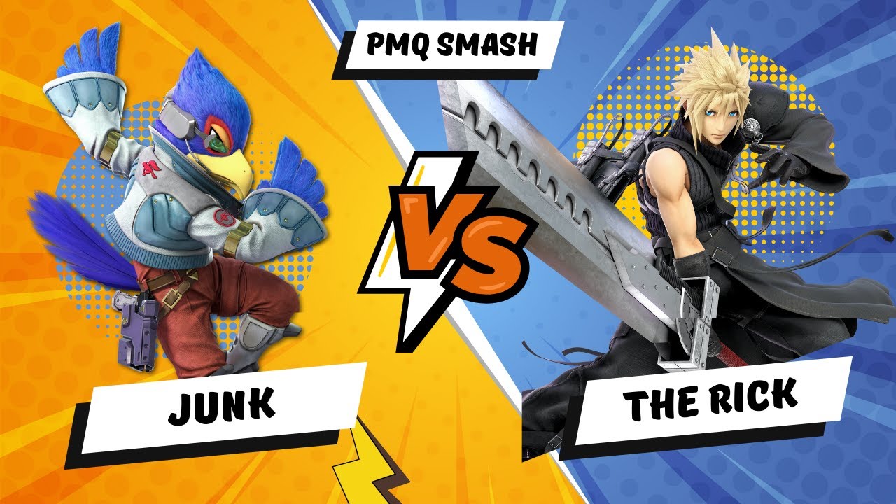 PMQ Smash Wk2 Semi Finals - Junk (Falco/Fox) Vs. The Rick (Cloud) Smash ...