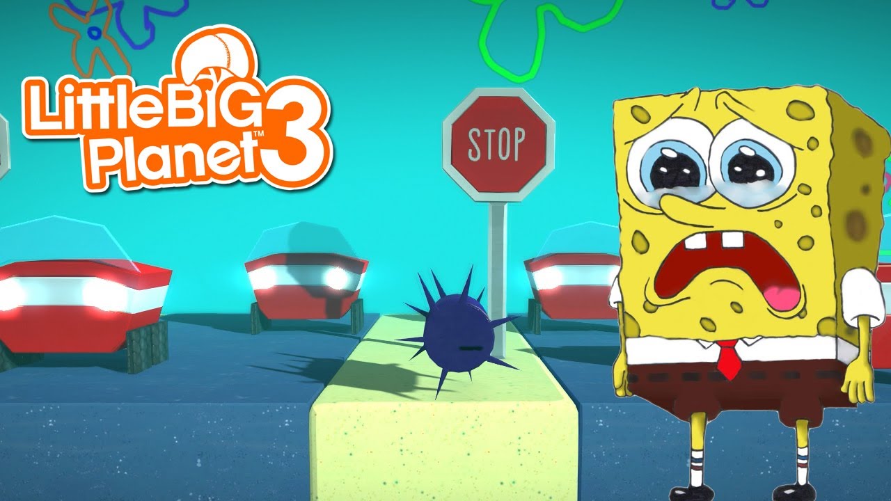 smh - Spongebob Death Run [LittleBigPlanet 3] PS5 Gameplay - YouTube
