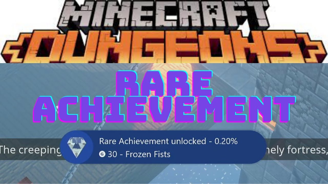 Let's Play: Minecraft Dungeons || EP 32 Achievement Hunting; Frozen ...