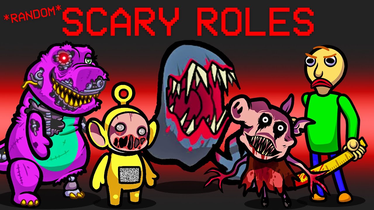 Random *Scary* Roles Mod in Among Us - YouTube