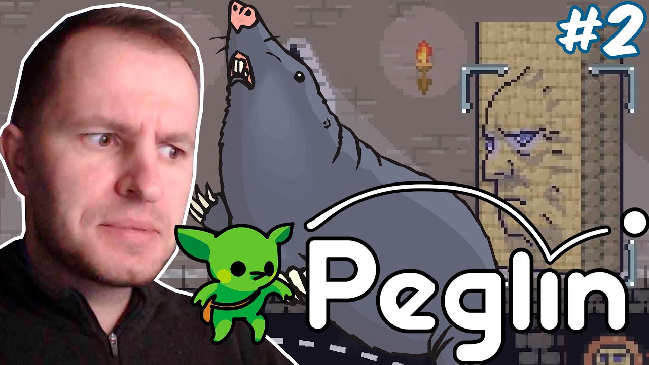 Пеглин против крота и какой-то плиты | Peglin #2 - YouTube
