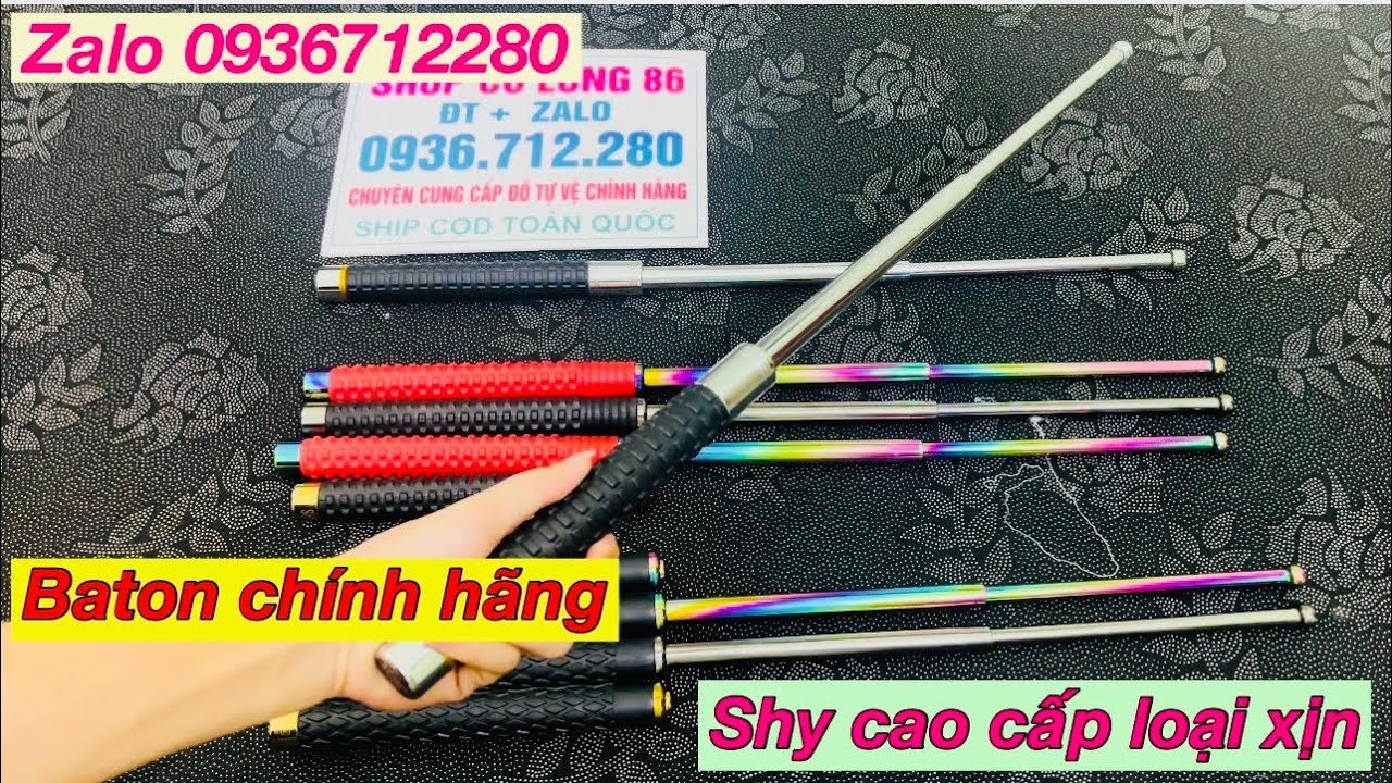 Tổng hợp baton tự vệ-Baton chất lượng giá rẻ zalo 0936712280 - YouTube