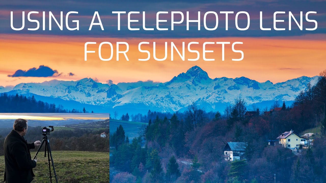 Benefits of a Telephoto Lens for Sunset Photography - YouTube