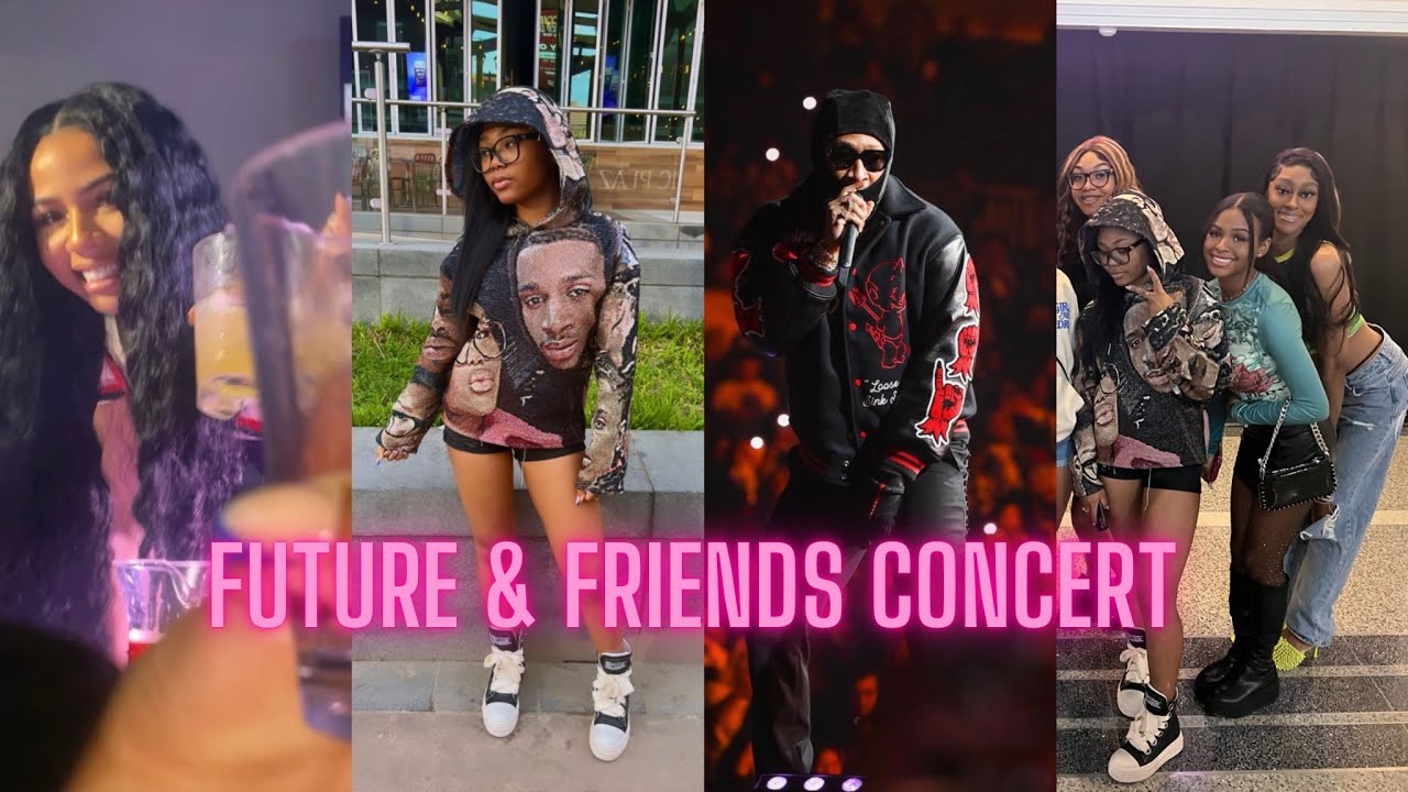VLOG: Future & Friends Concert + I cooked shrimp pasta!!! - YouTube