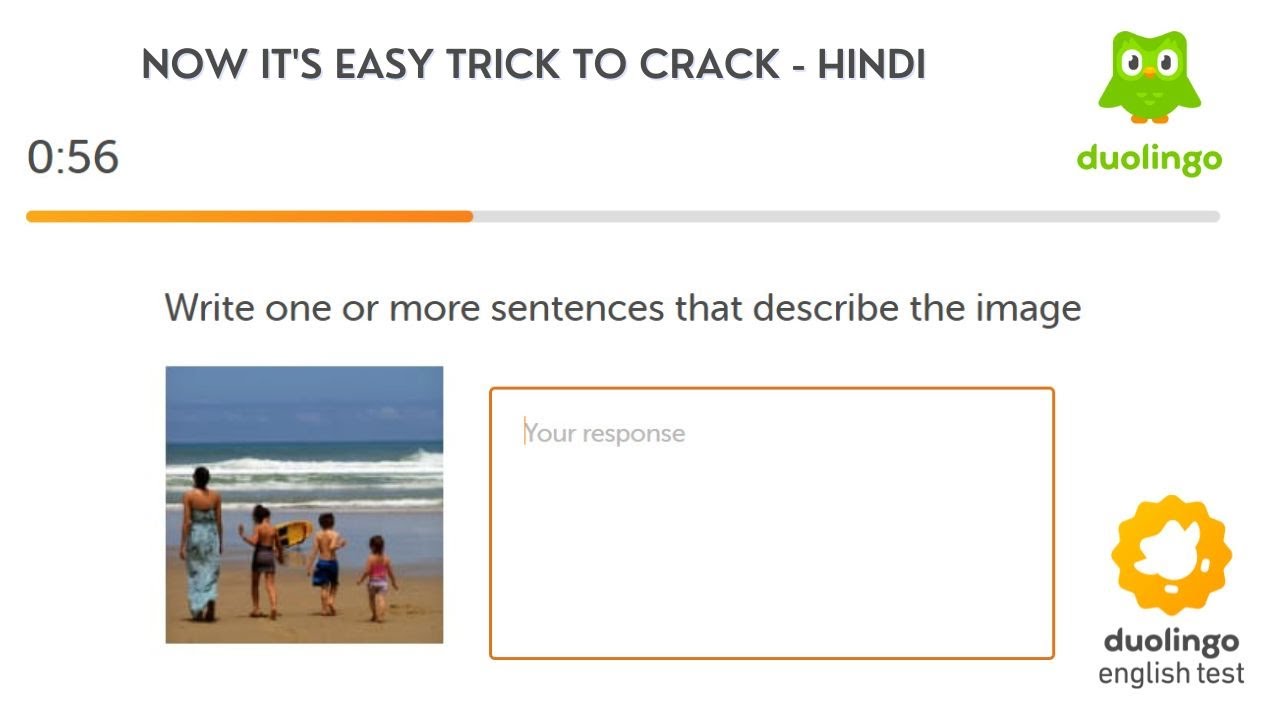 How to describe an image in Duolingo | Prepare an image sample answers ...