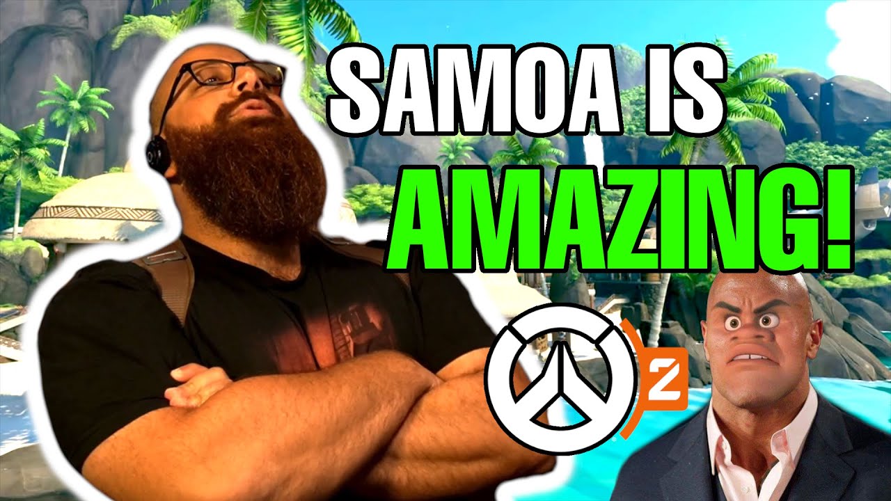 FIRST TIME playing the NEW 'Samoa' Overwatch 2 Map - YouTube