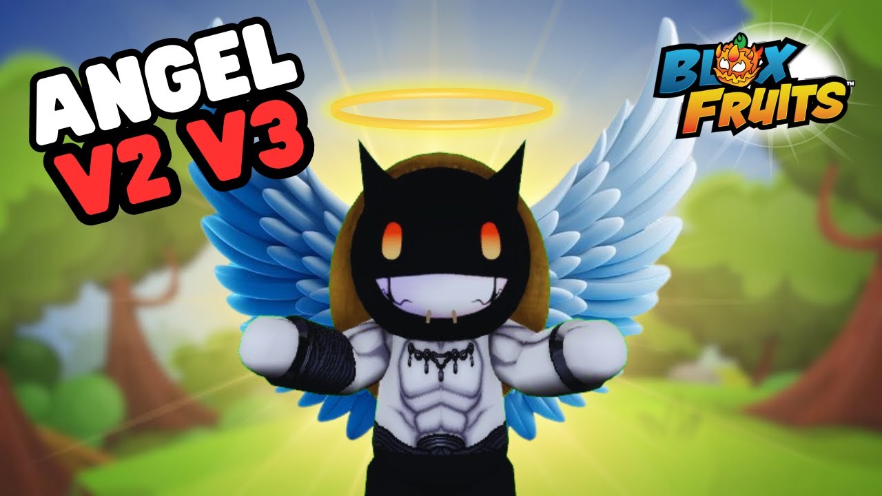 COMMENT AVOIR LA RACE ANGEL V2, V3 SUR BLOX FRUITS !! - YouTube