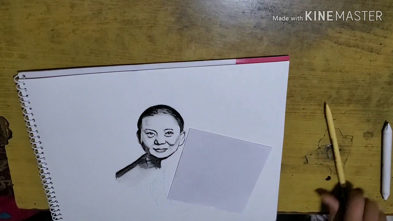 ANI CHOYING DROLMA || BIRTHDAY || PENCIL SKETCH || RAJESH PARAJULI ...