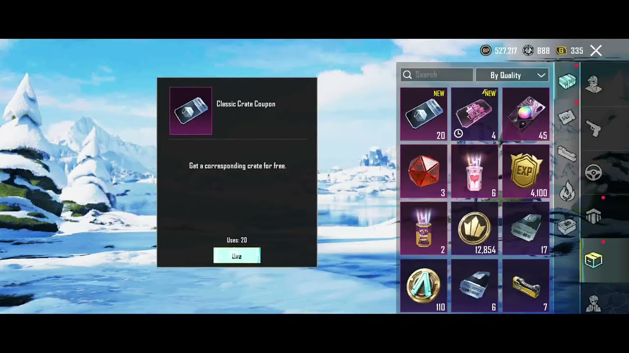 JYSONGBEBI - BGMI PUBG MOBILE CLASSIC CREATE OPENING - YouTube