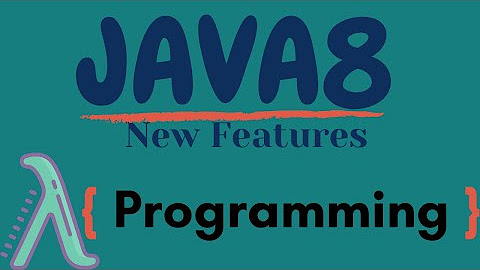 Java8 new features - YouTube
