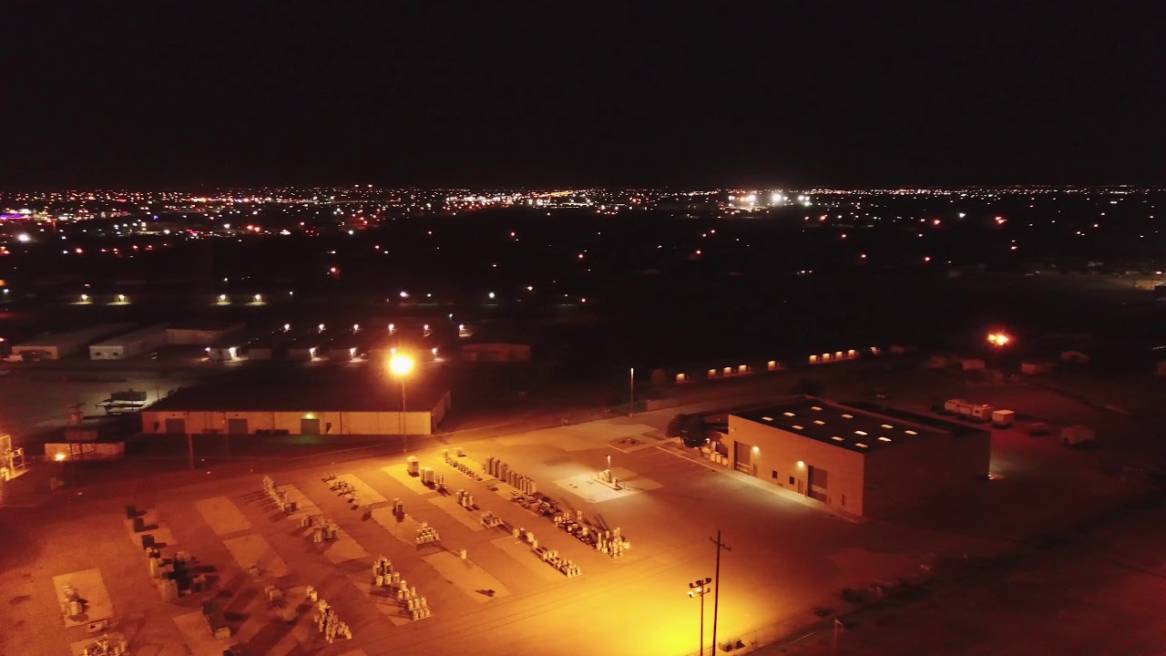 Lubbock, TX at night. 2018 - YouTube