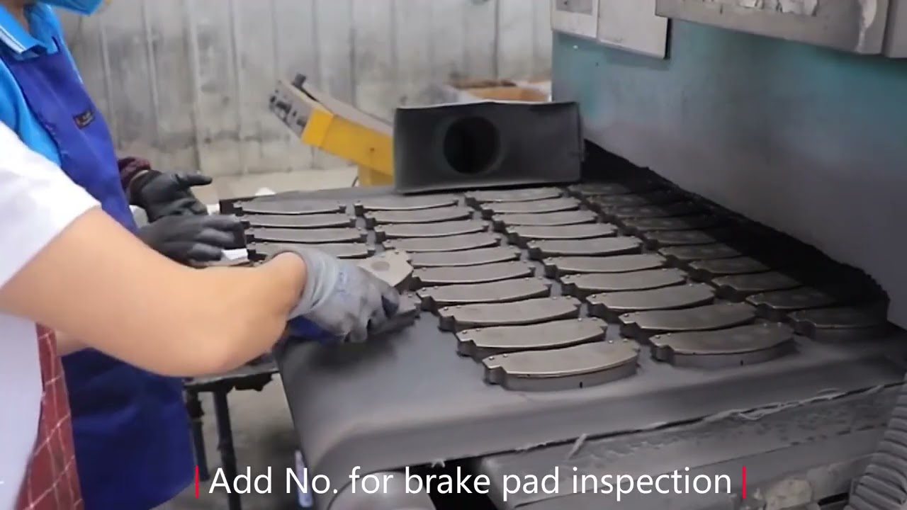 Brake Pad Production line - YouTube