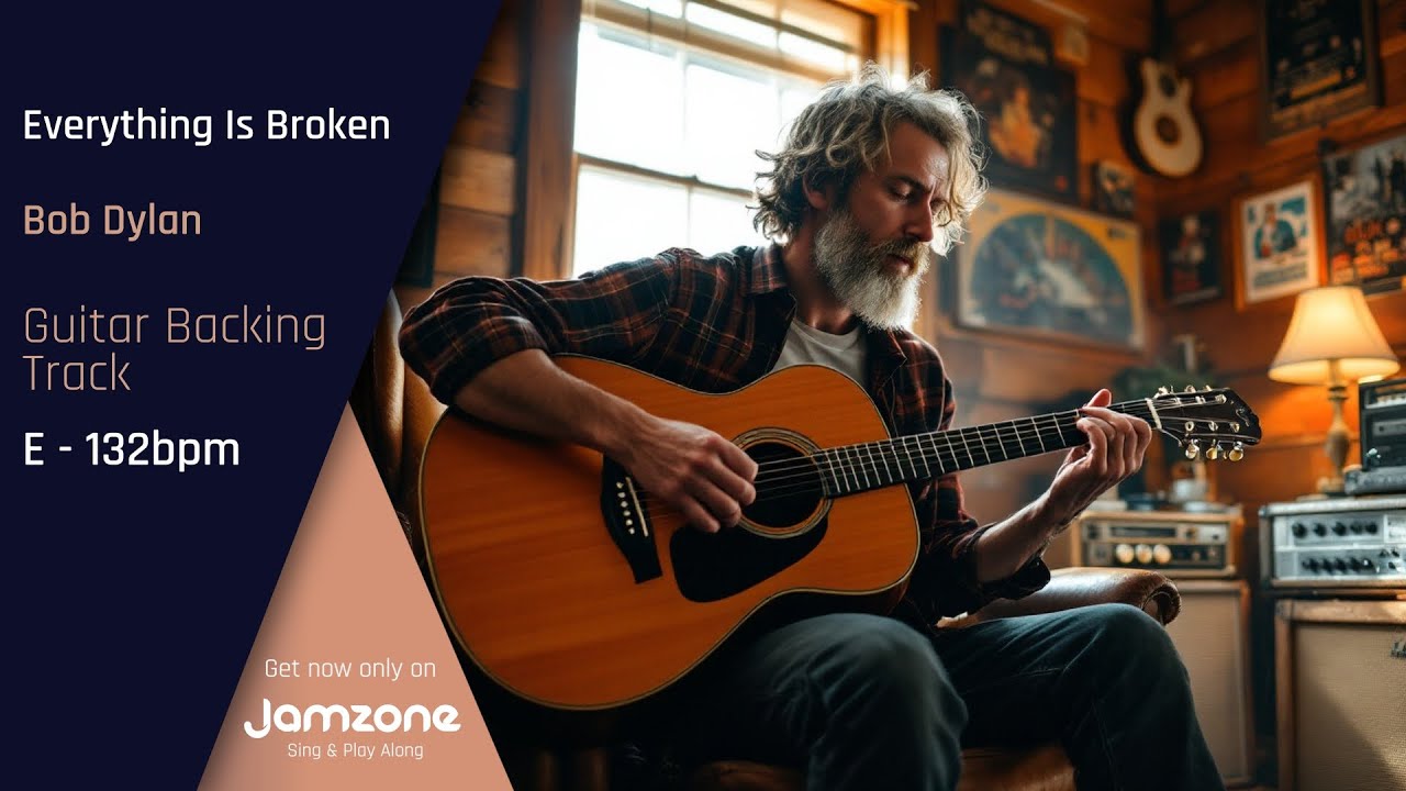 Blues Backing Track in E Major | 132 BPM | Everything Is Broken - Bob ...