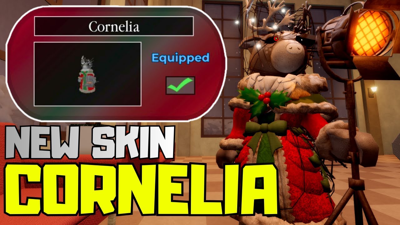 NEW CORNELIA SKIN IN PIGGY.. (Jumpscare/Showcase) | New Piggy TSP ...
