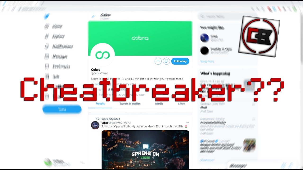 Cheatbreaker Comeback?! - YouTube
