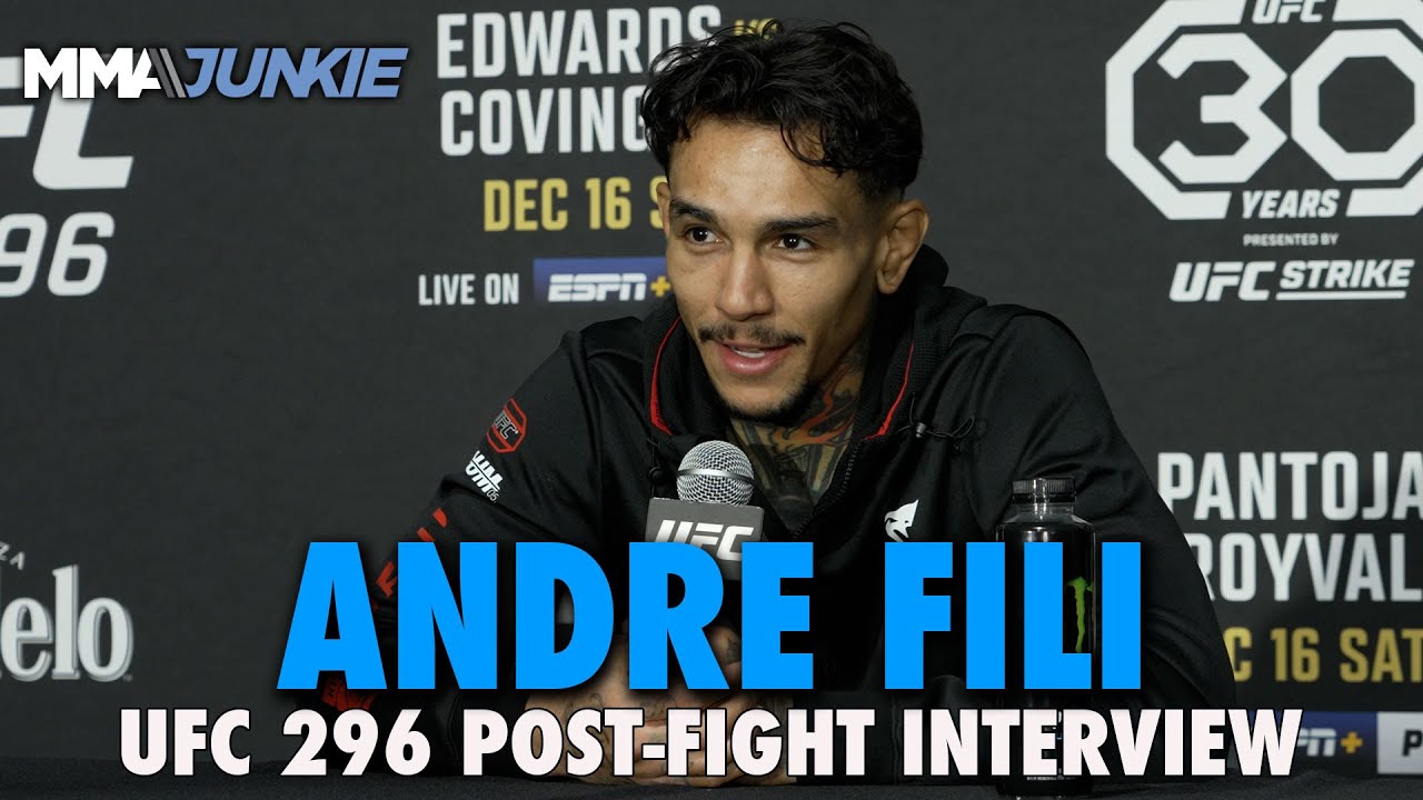 Andre Fili Breaks Down First TKO Win Since July 2019, Opens Up on ...
