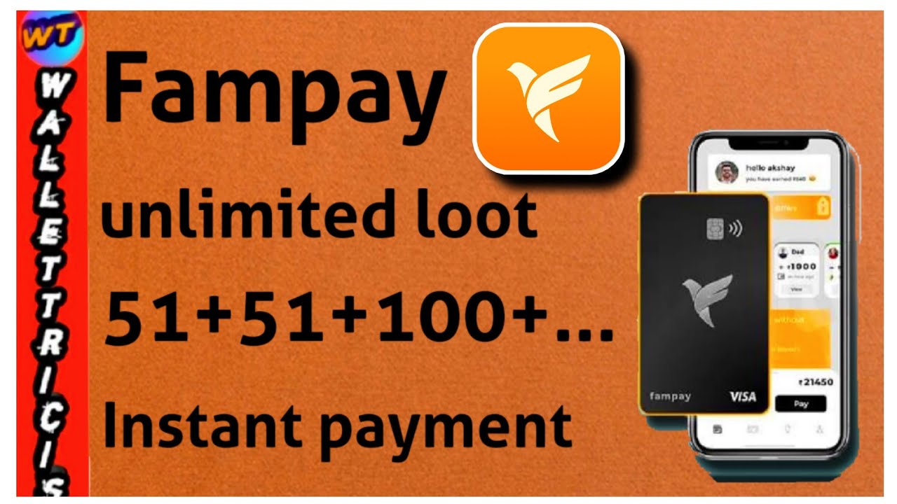 Fampay earn money in telugu|sign up bonus 51rs|per refer 10000 fam ...