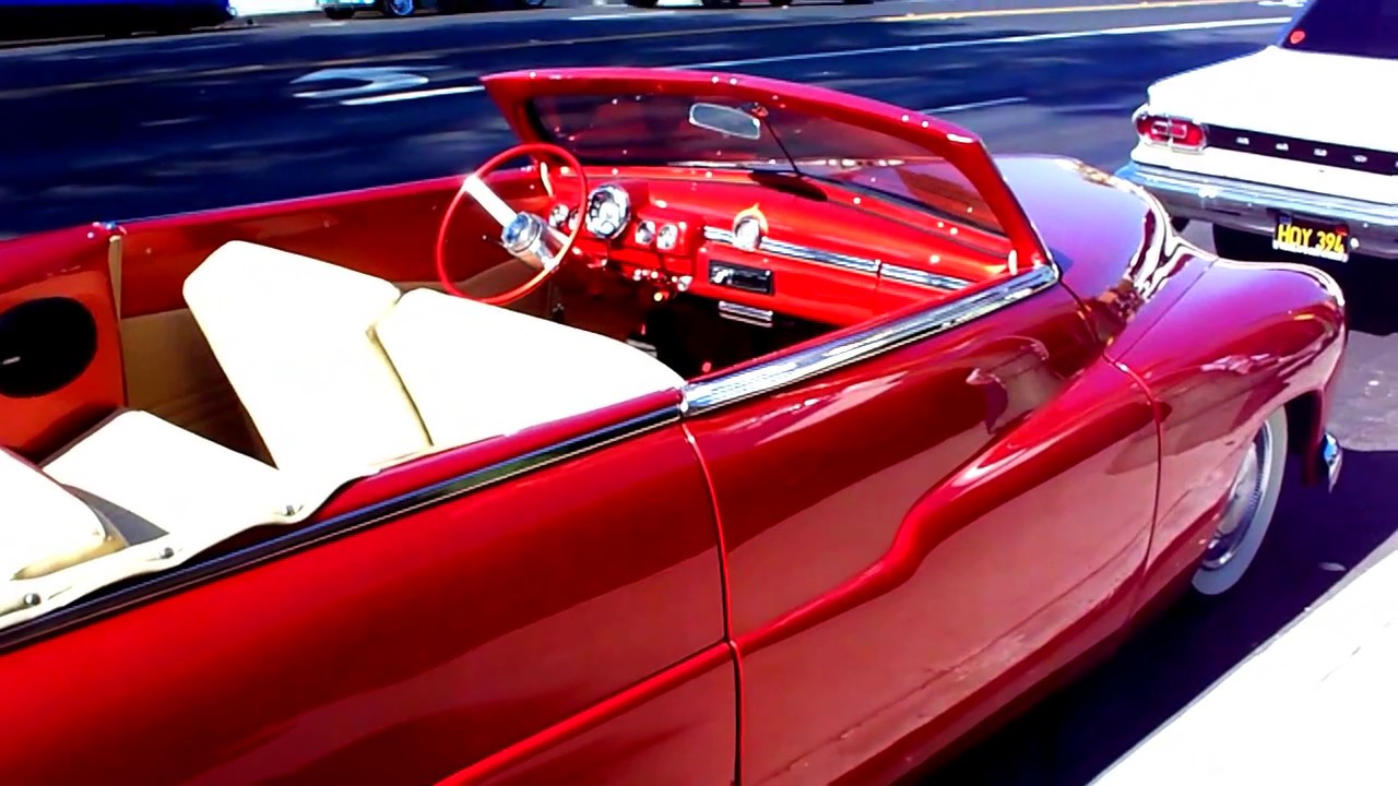 Custom 1949 Mercury Lead Sled convertible - YouTube