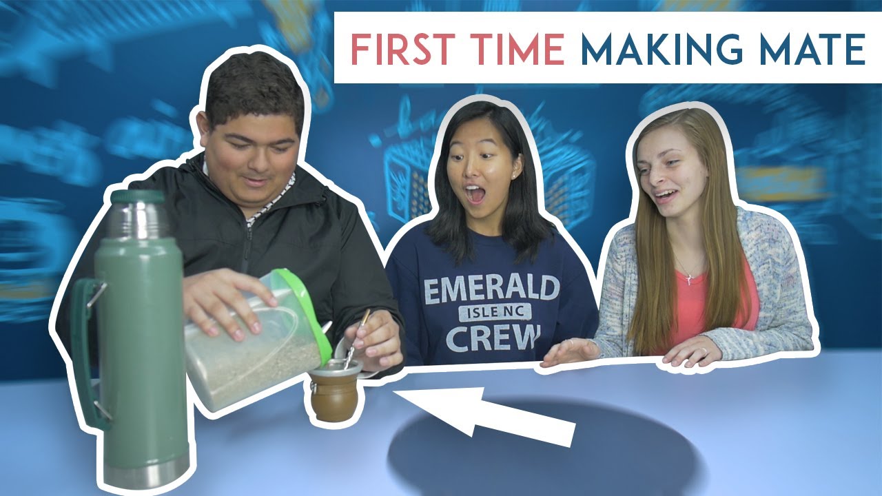 Americans make "Mate" for their very FIRST TIME! - YouTube