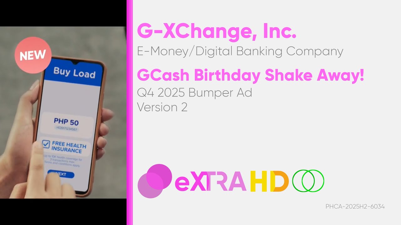 GCash Birthday Shake Away Promo Bumper Ad Q4 2025 (Philippines, Version ...