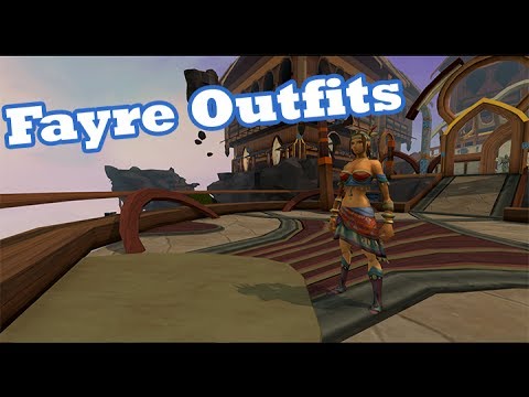 Runescape - Fayre Outfits! - Dancer, Menowin, Venturer - YouTube