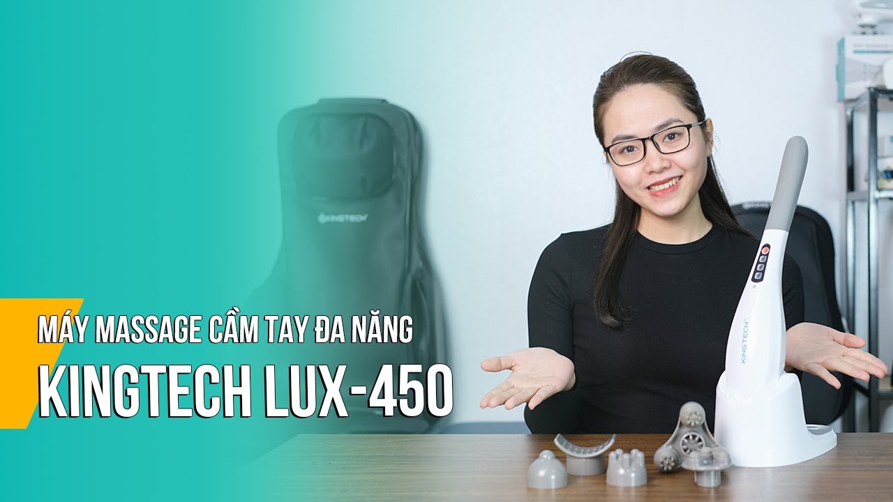 Máy Massage Cầm Tay KINGTECH LUX-450: Chiếc Máy Massage Được Mua Làm ...