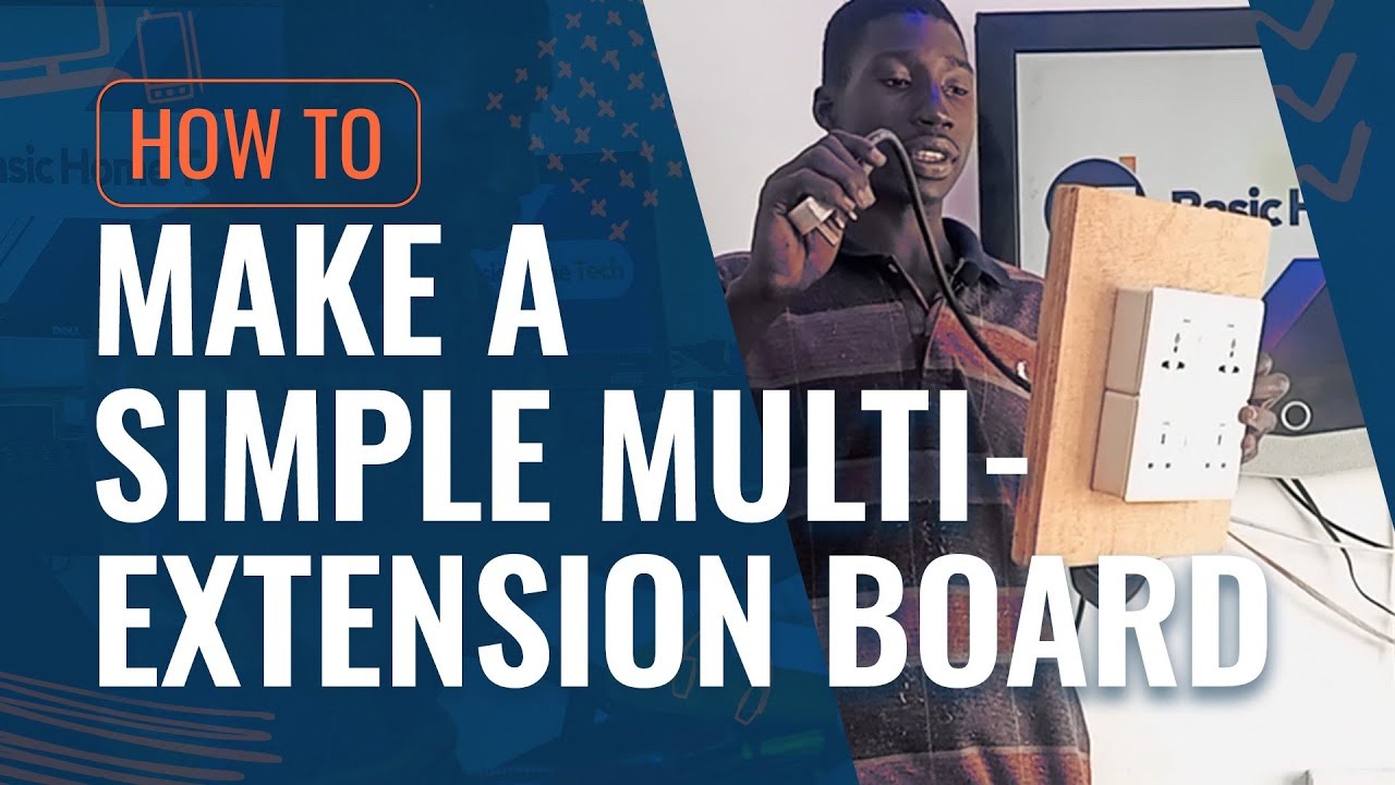 How to Make a Simple Multi-Extension Board at Home in 2024 - YouTube
