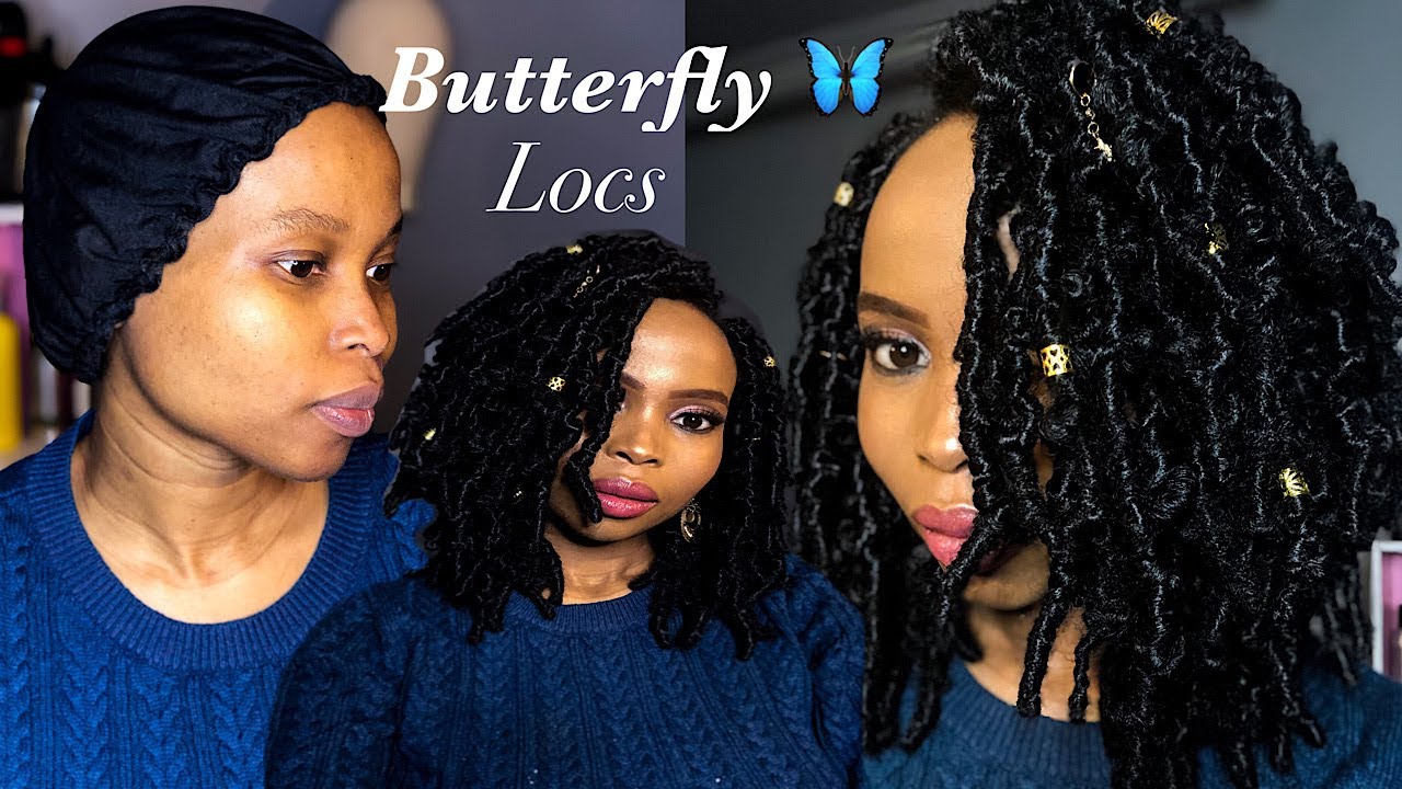 Quick and Easy Butterfly Locs Tutorial | Toyotress Hair 😍 - YouTube