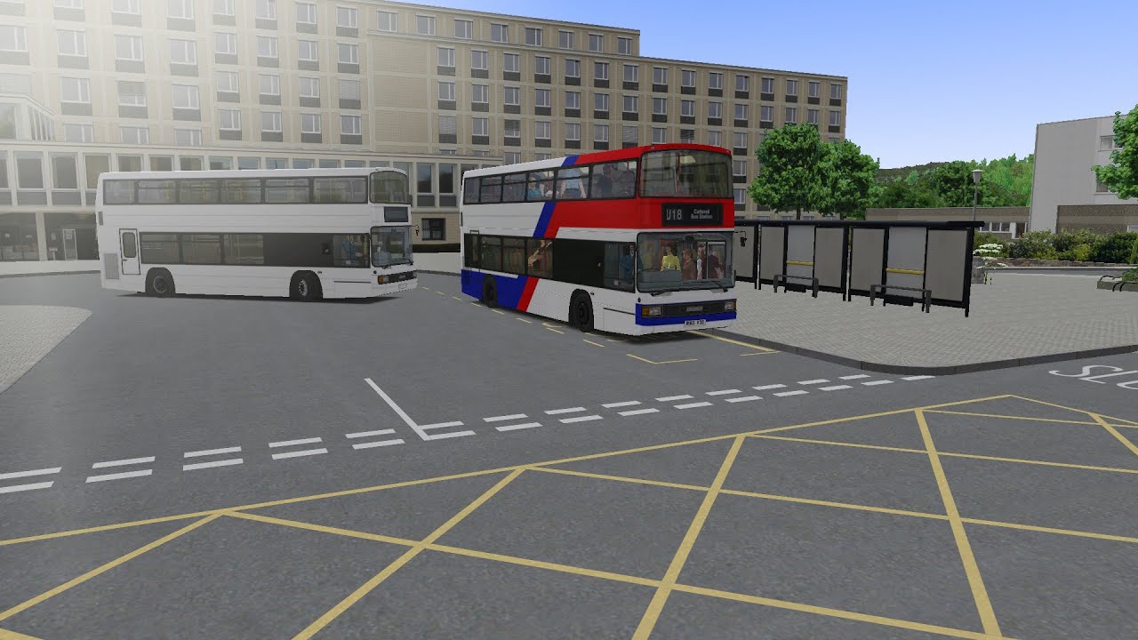 Digibus Phantom Low Floor (First Look) | OMSI 2 | Cotterell U18 - YouTube