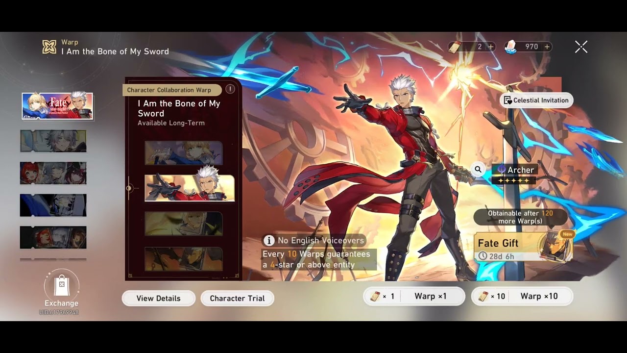 HSR: Fate collab thoughts - YouTube