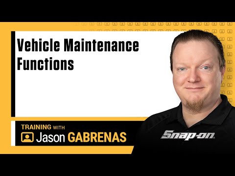 Vehicle Maintenance Functions with Jason Gabrenas | Snap-on Diagnostics UK