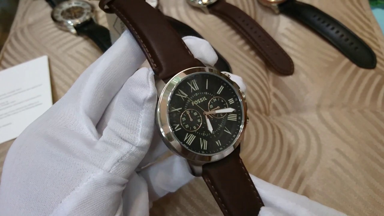 [Circletimevn.com] Fossil FS4813 Grant Chronograph - YouTube