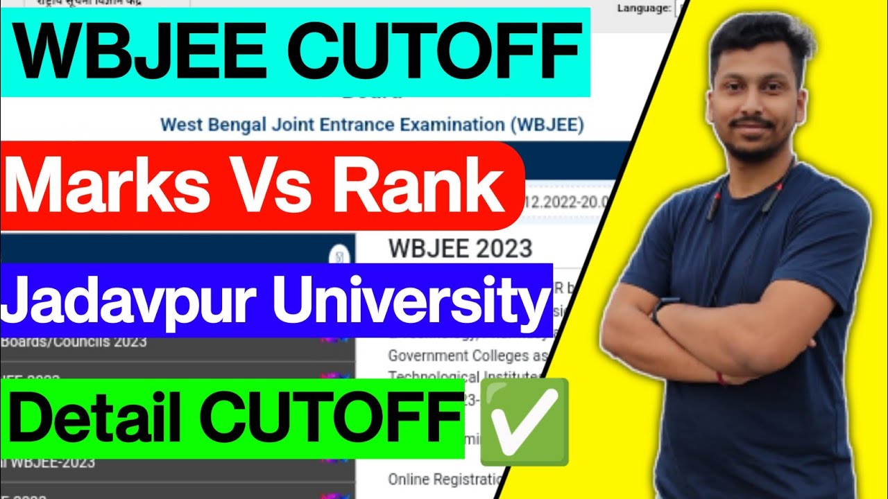 WBJEE Marks Vs Rank 2023 🔥| WBJEE 2023 | Jadavpur University | WBJEE ...