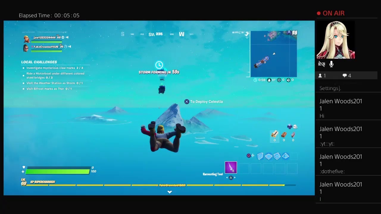 normol day on fortnite - YouTube