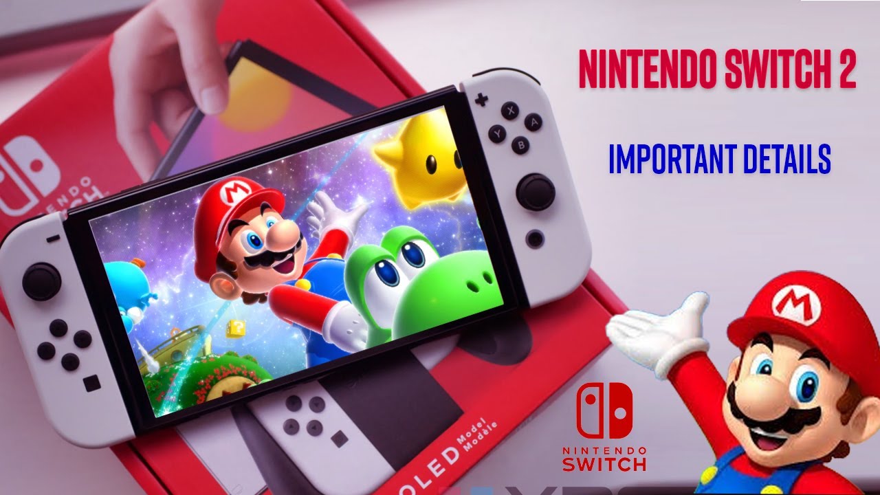 Nintendo Switch 2 - All Important Details and Now Revealed! - YouTube
