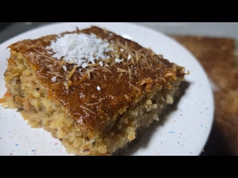 Tel Kadayıflı Havuçlu Cevizli Şerbetli Tatlı