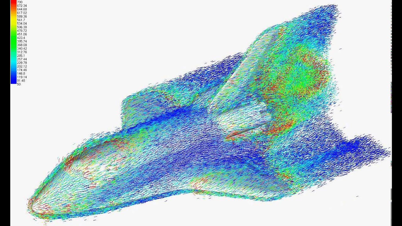 NASA Space Shuttle Aerodynamics_Vorticity Contour - YouTube