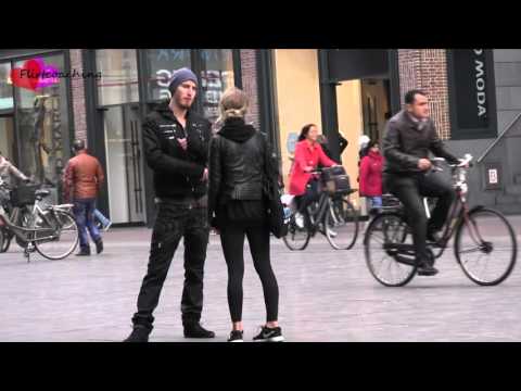 Negeren van een shit-test - Daygame pick-up in field - Flirt-coacing