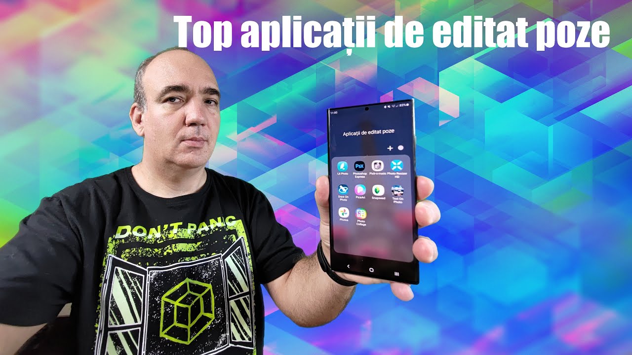 Tutorial: top aplicatii de editat poze - YouTube