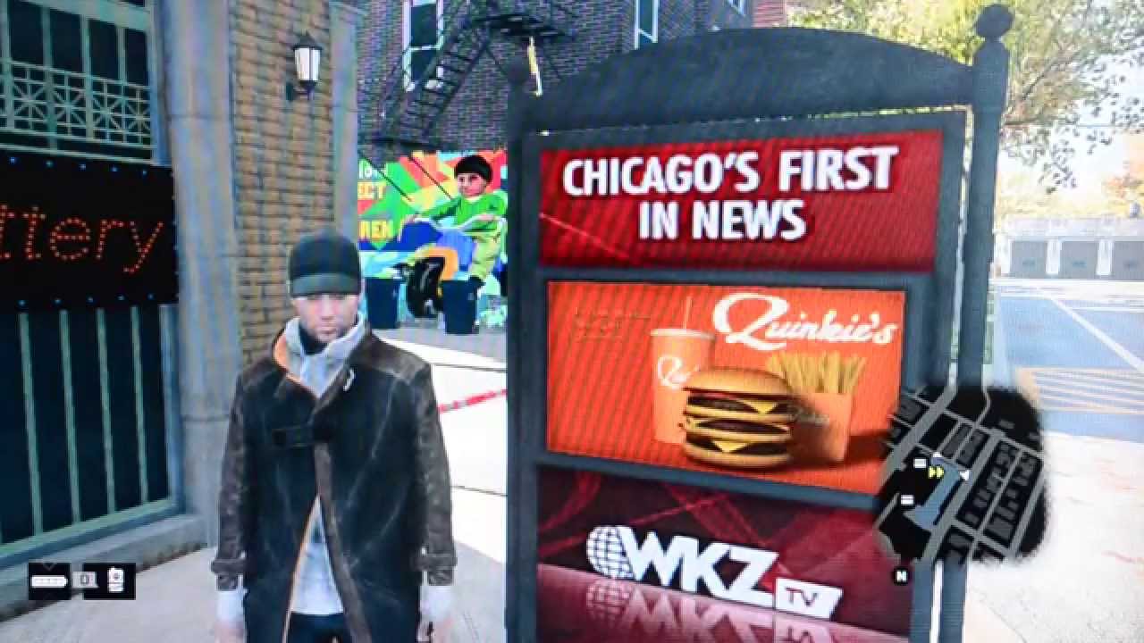 Quinkies Burger Joint in Watch Dogs - YouTube