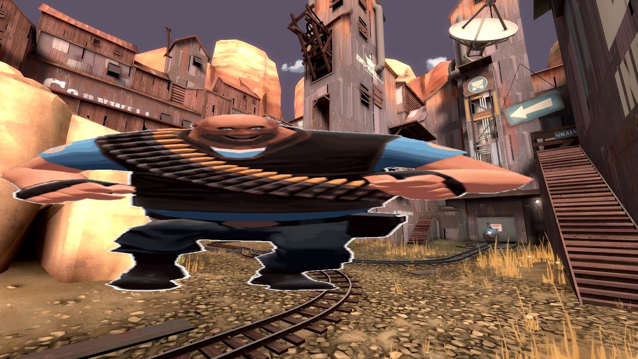 Wide TF2 Heavy Conga (Wide Putin meme) - YouTube