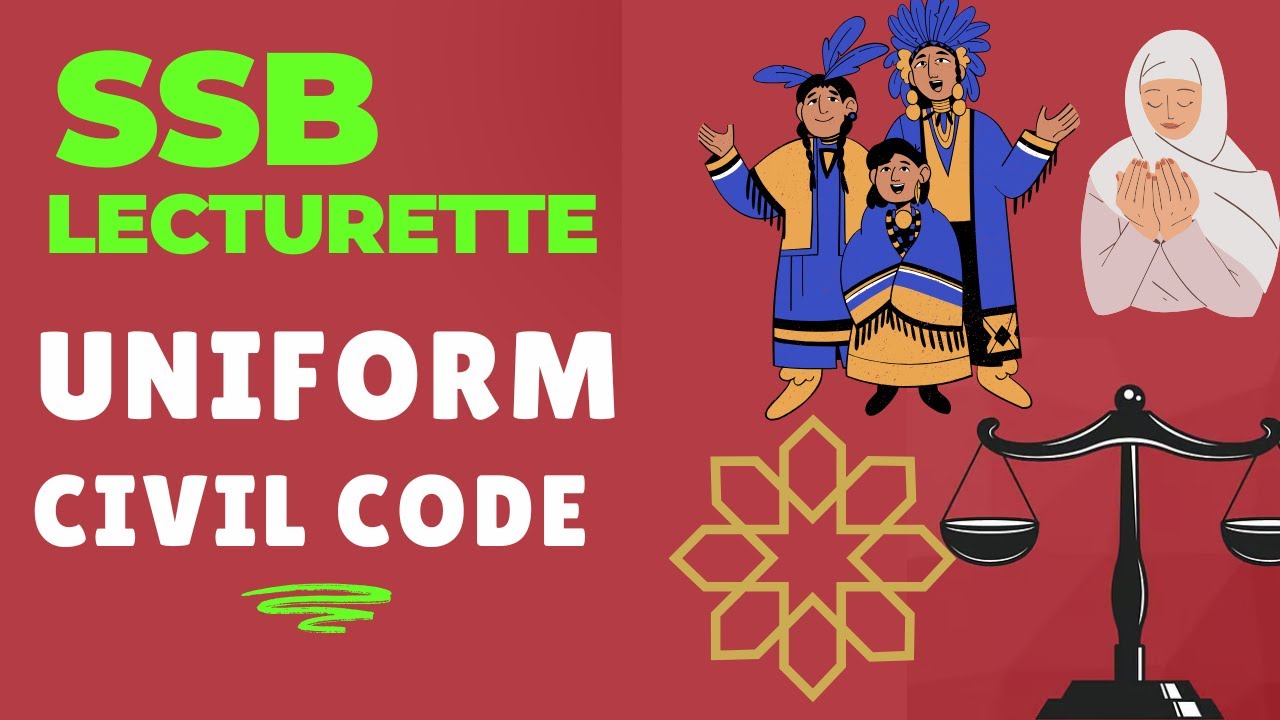 SSB Lecturette : Uniform Civil Code (UCC) [Notes PDF + GD] - YouTube