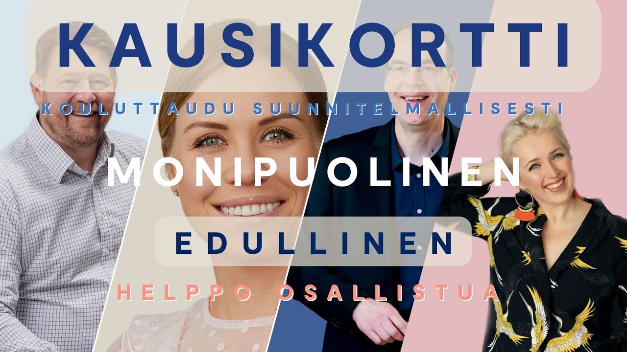 Etäkoulutusten Kausikortti | Helsingin seudun kauppakamari - YouTube