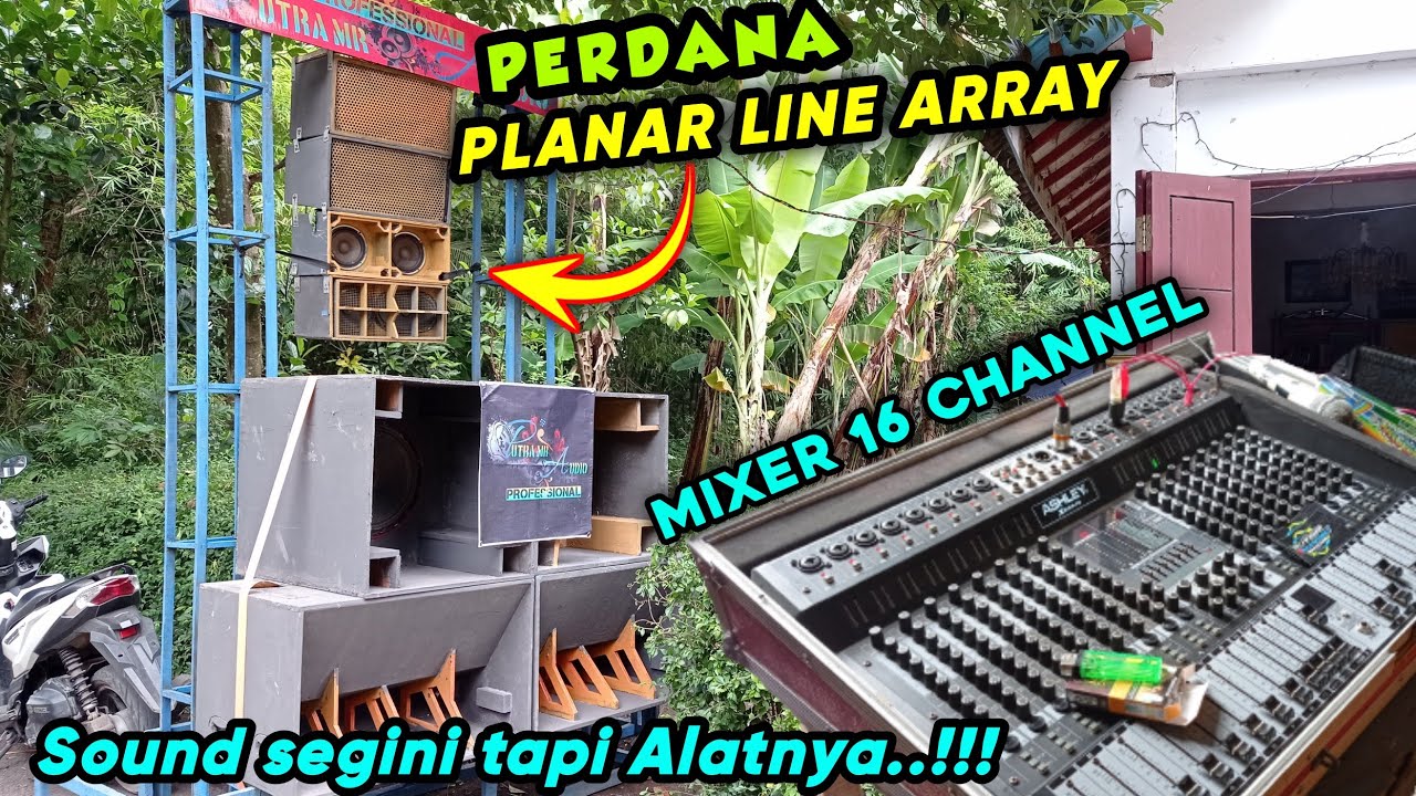 ISTIMEWA‼️Sound Pendatang spek Gedeaturan dapet job hajatan pernikahan || Putra MR Audio - YouTube
