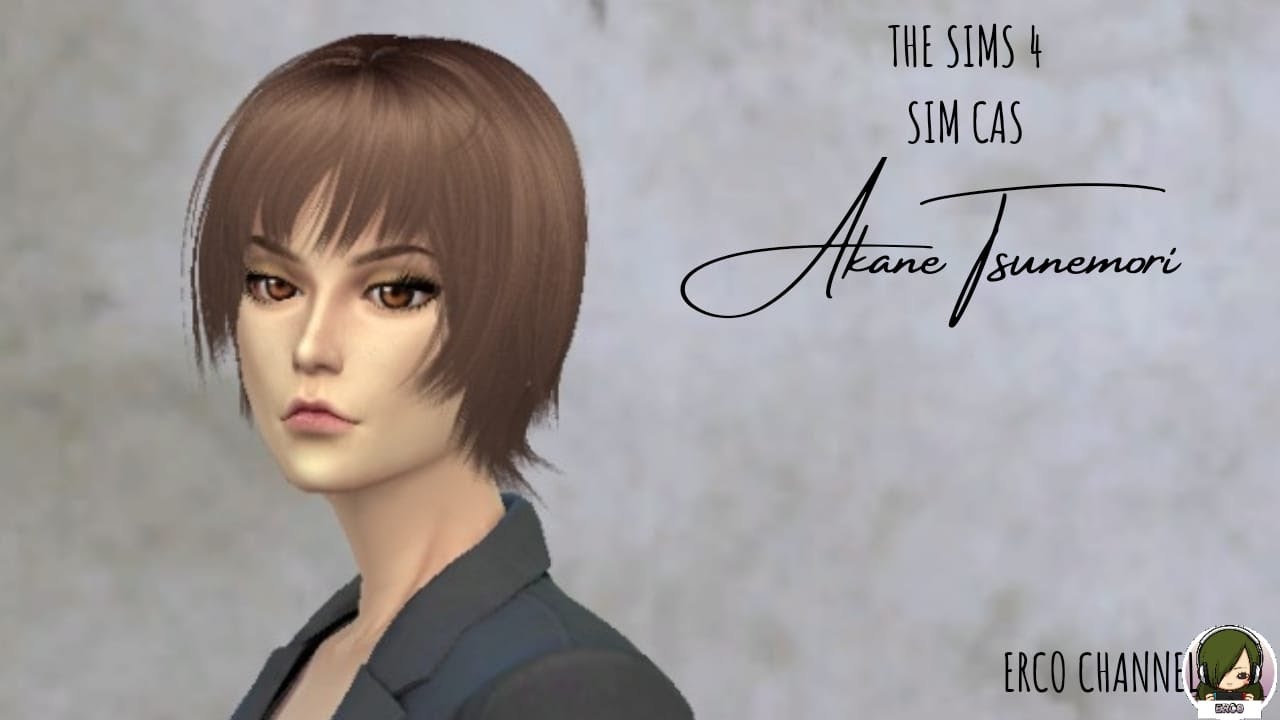 MY FAVORITE ANIME CHARCTER GURL EVER! THE SIMS 4 ||PSYCHO PASS: AKANE ...