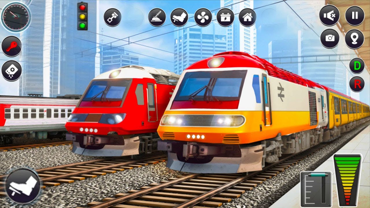 City Train Driver Simulator 2 - High Speed Train Game - Android Gameplay - YouTube