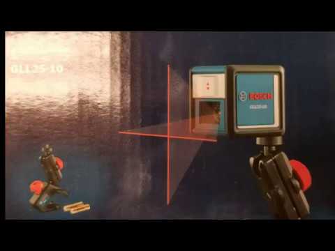 Bosch laser level - YouTube