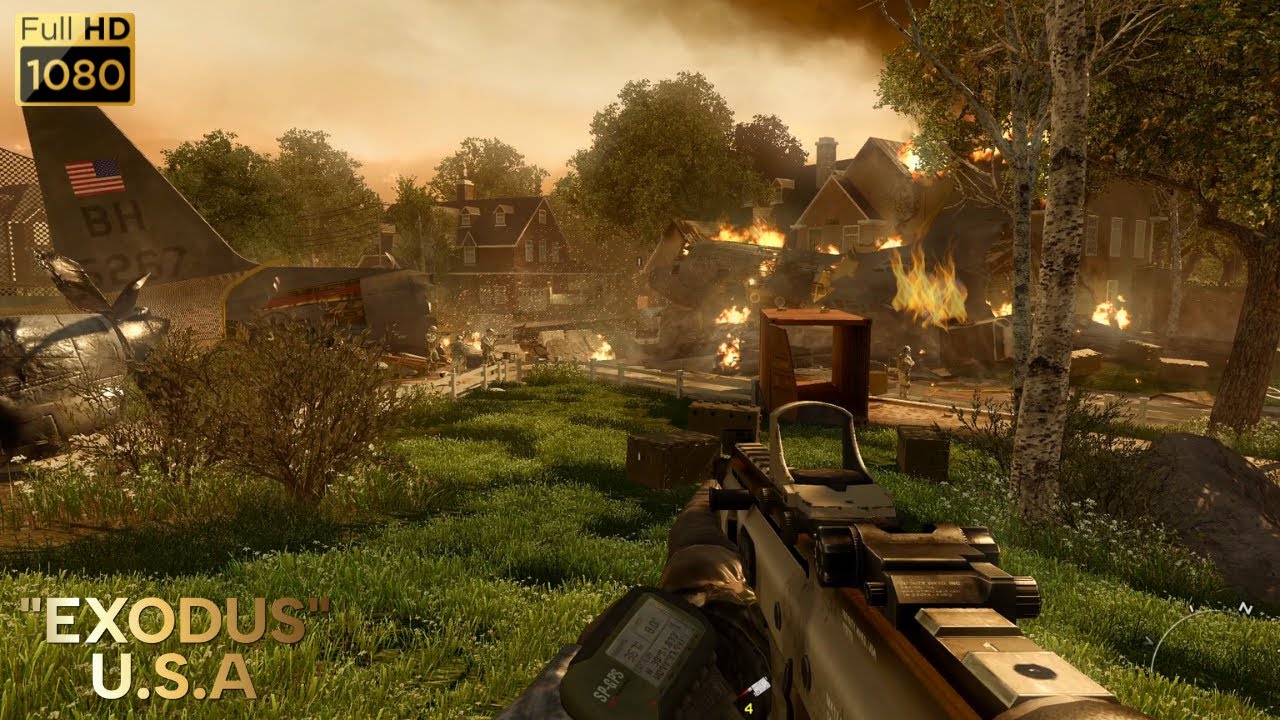 "Exodus" U.S.A | Call of Duty Modern Warfare 2 - Campaign - YouTube