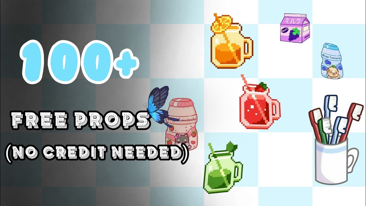 100+ FREE Gacha Props [No Credit Needed] Gacha Club Edition [ImYasuo ...