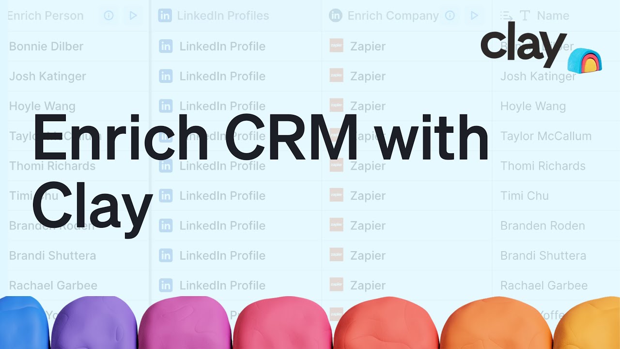 Enrich your CRM to Find Personalized Information | Clay Prospecting ...
